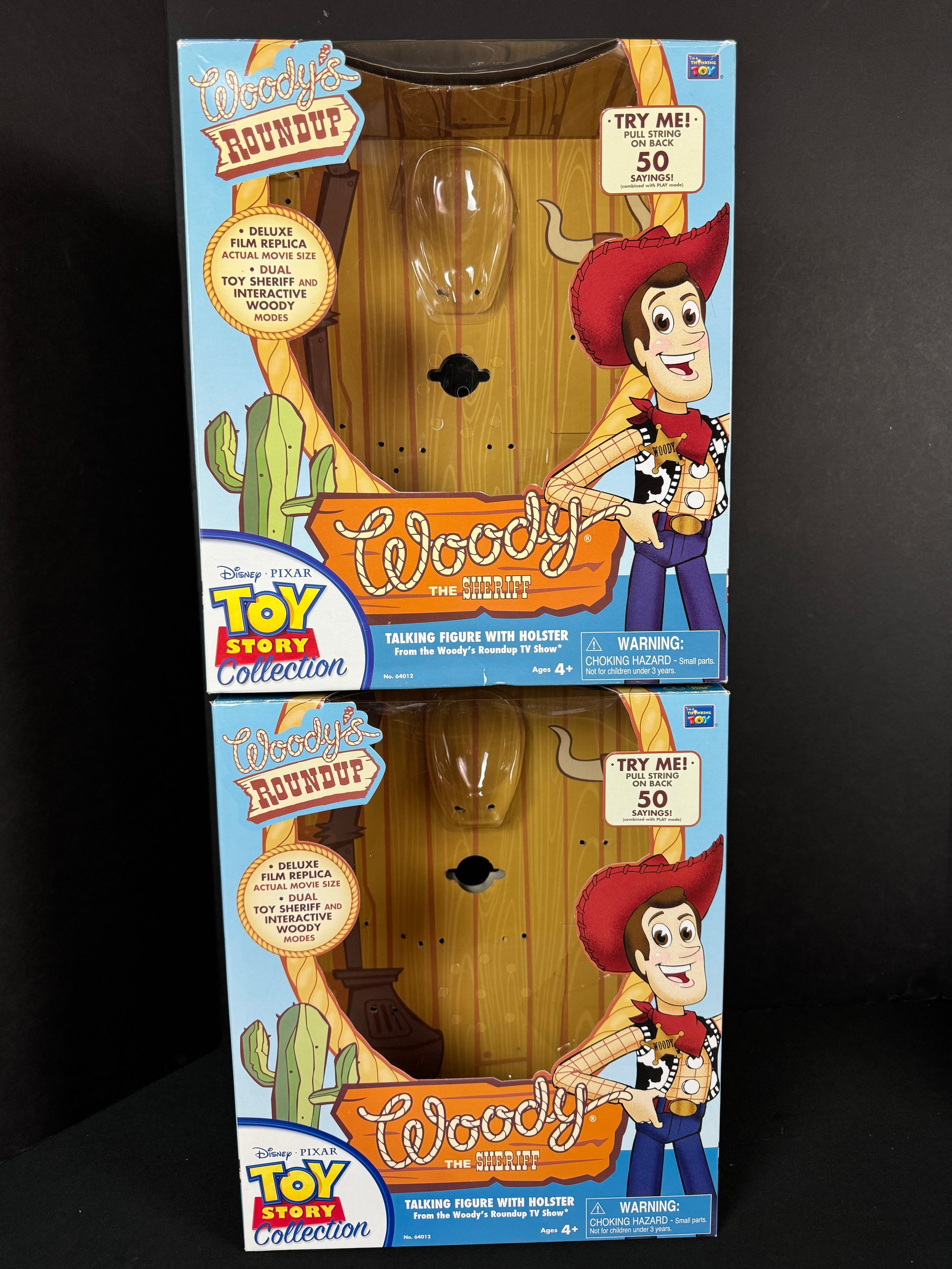 Toy Story Collection Woody box (white logo) | TodayIGrewUP